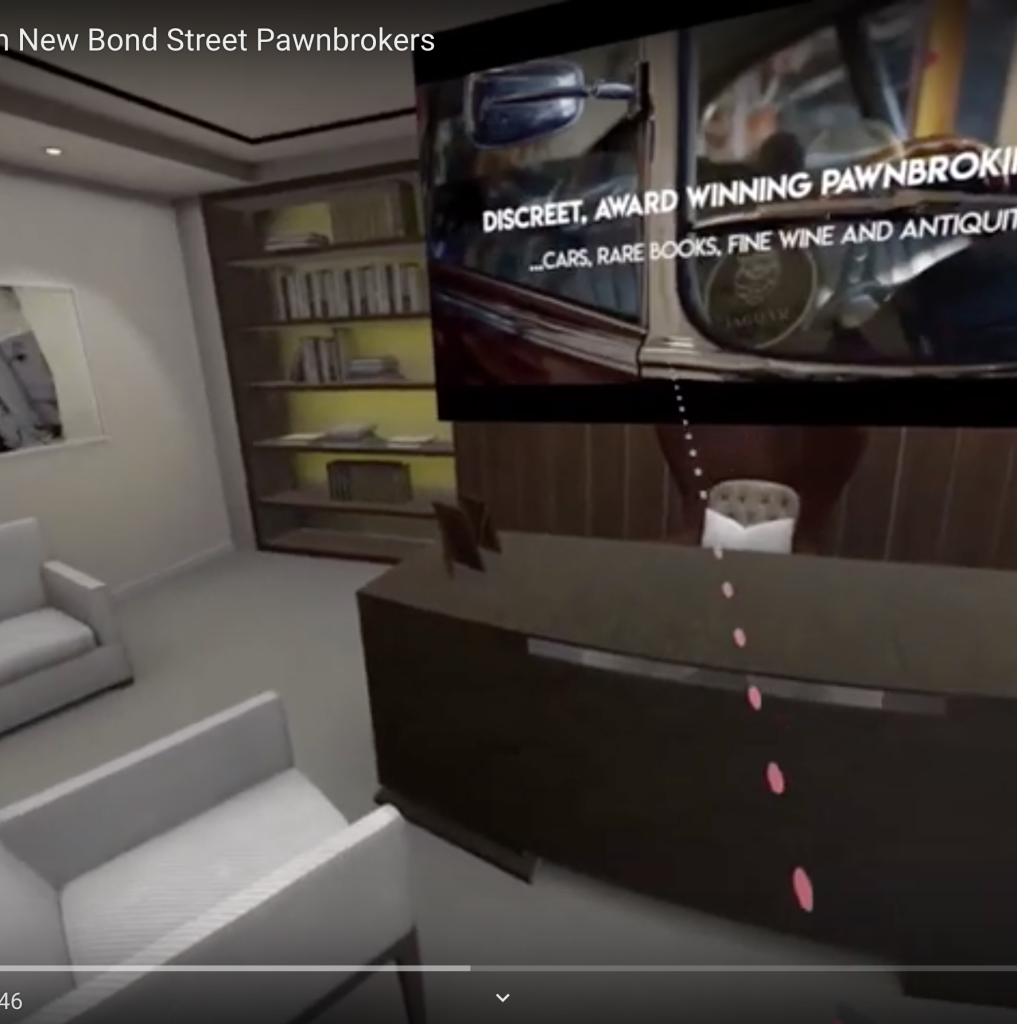 How NBSP disrupts the industry again: The only Pawnbroking VR app!