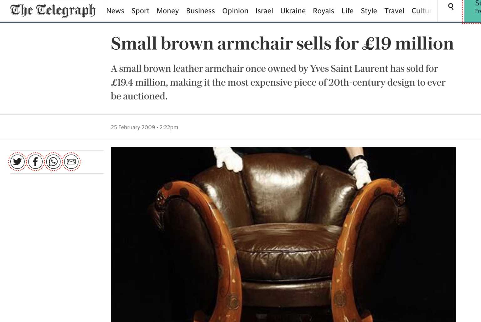 Top 33 Most Expensive Auction Items In the World as of 2025