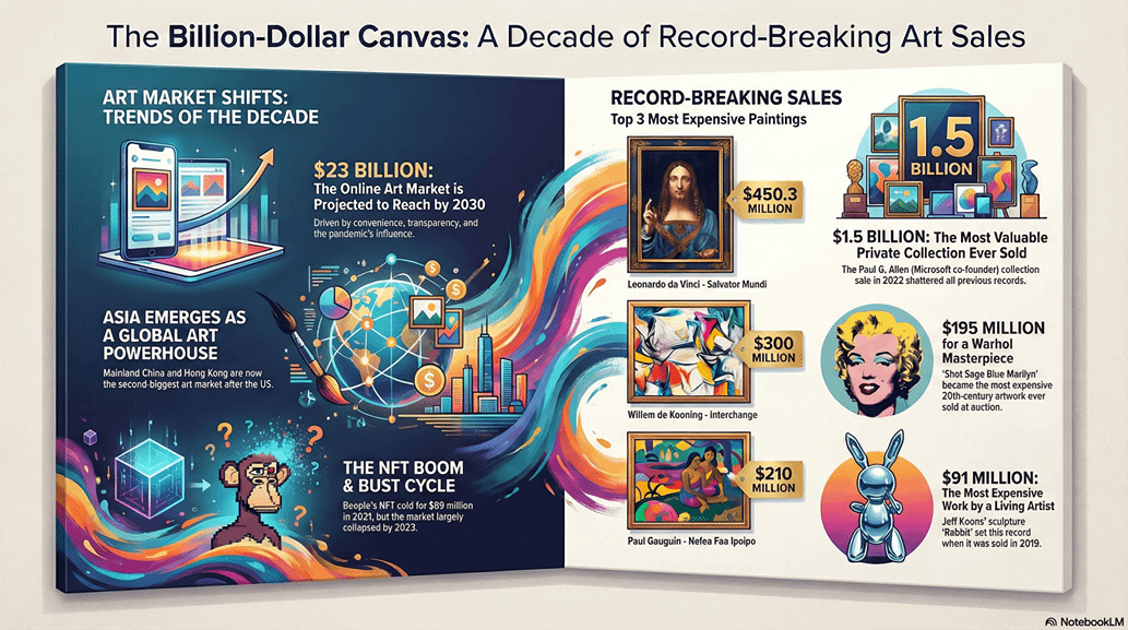 Top 37 Most Expensive Paintings & Art Collections as of 2026