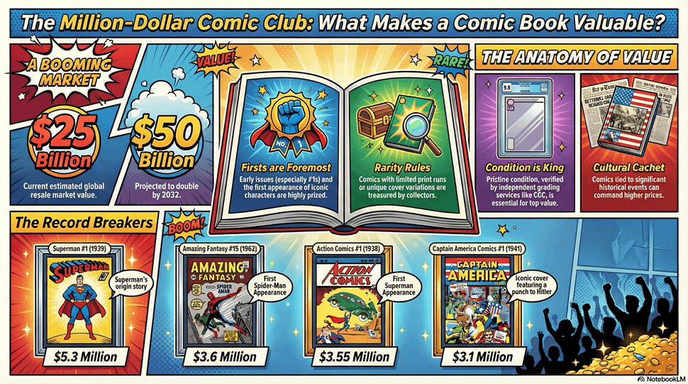 Top 13 Most Expensive & Rare Comic Books Ever Sold as of 2026