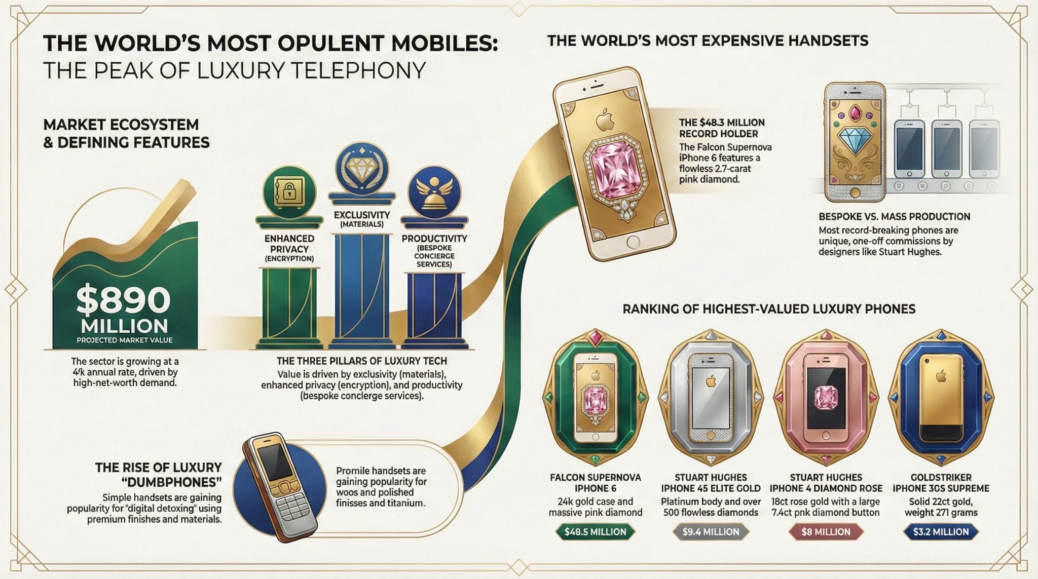 Top 10 Most Expensive Luxury Phones Ever Sold as of 2026